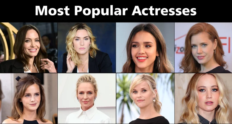 Top 10 Most Popular Actresses of All Time in Hollywood